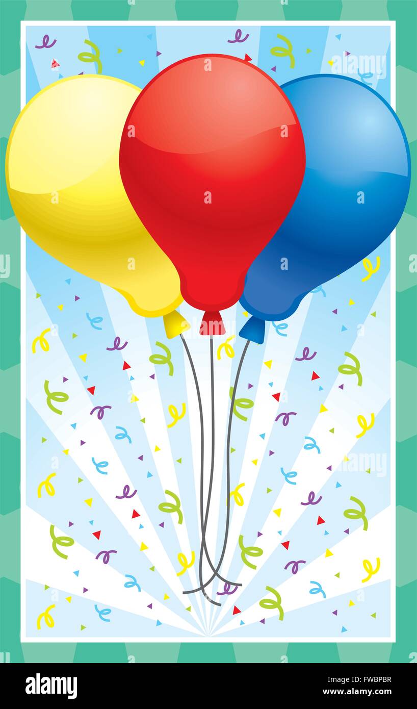 Cartoon balloons hi-res stock photography and images - Alamy