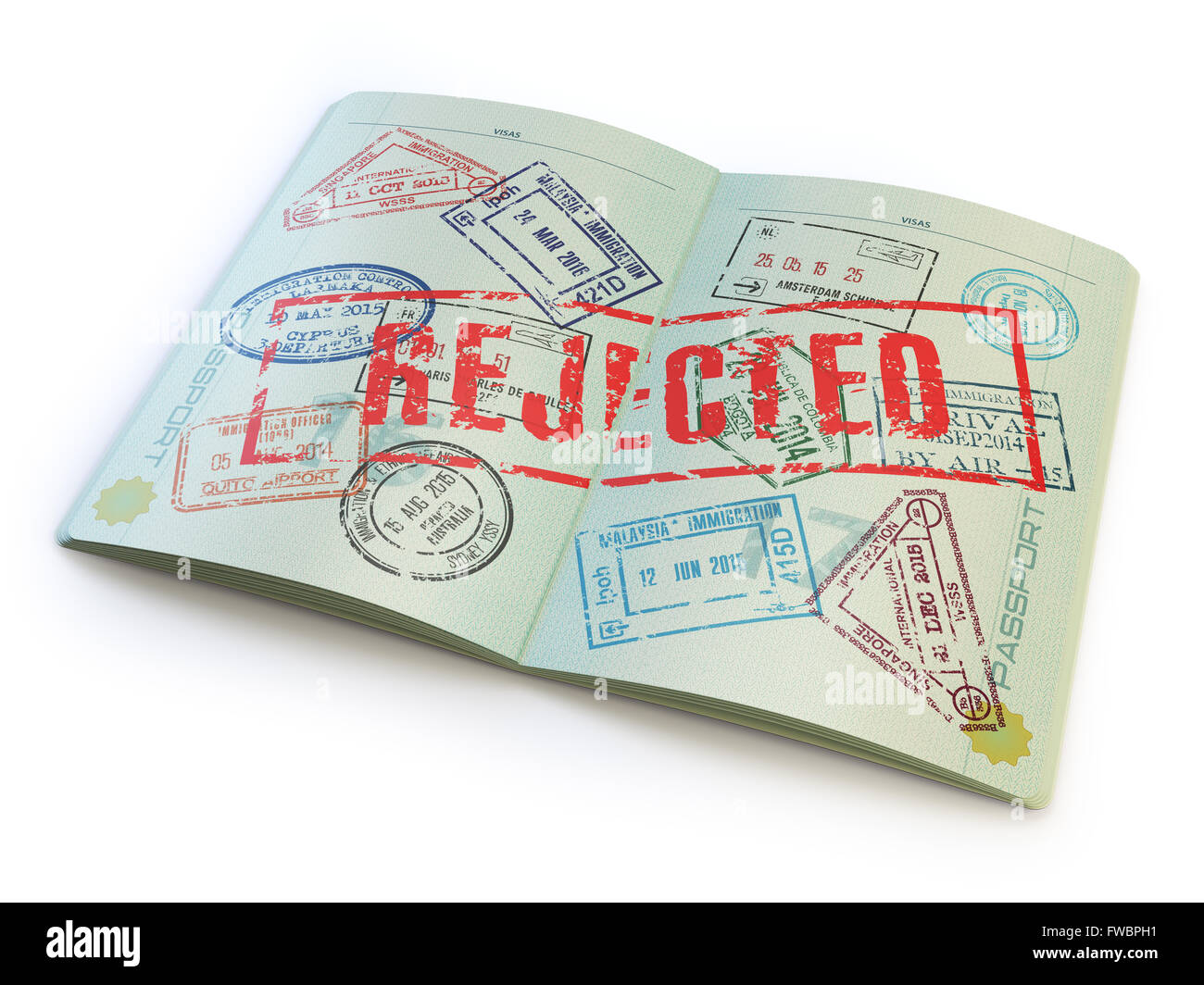 Visa rejection hi-res stock photography and images - Alamy