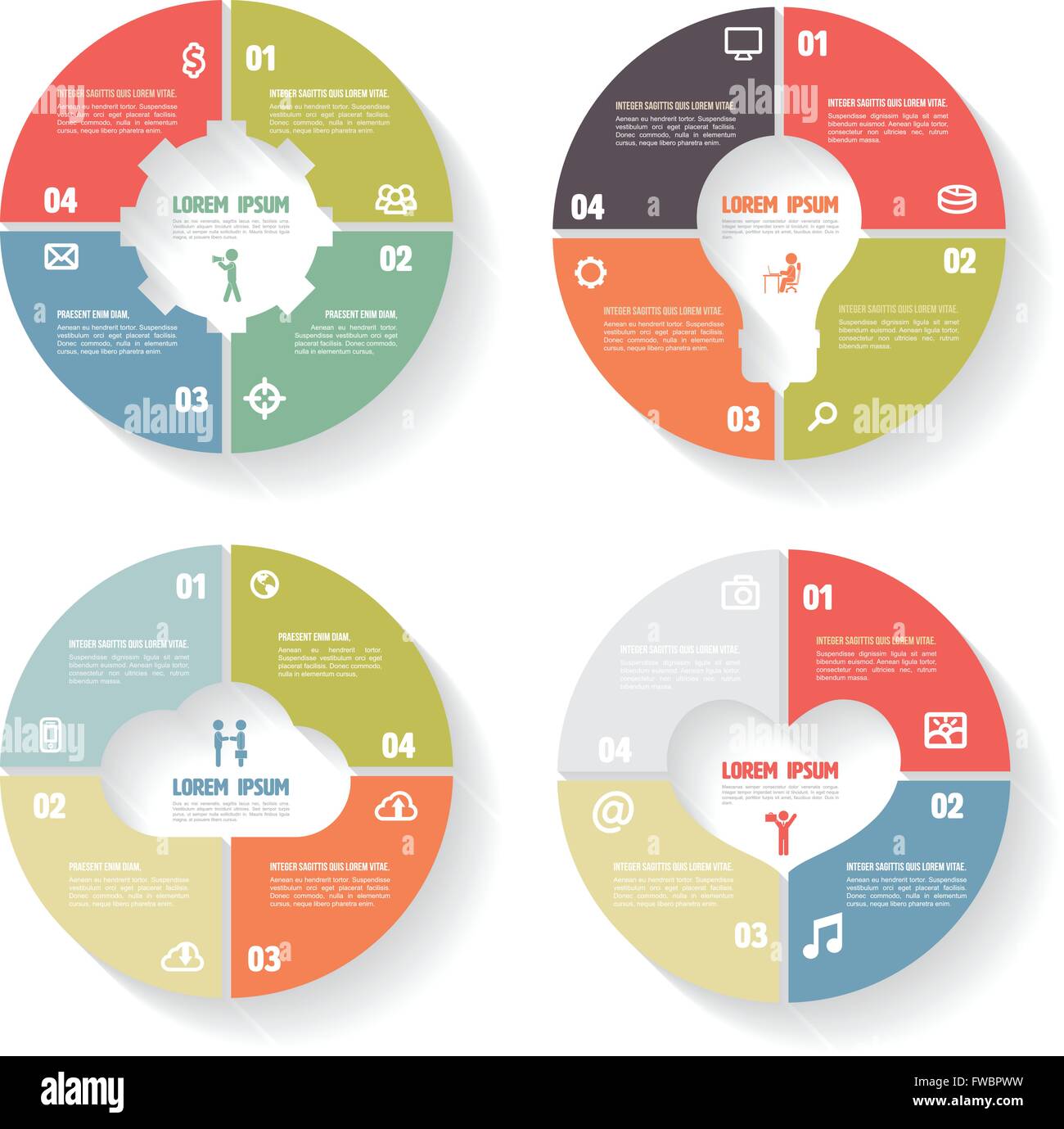 6 7 parts Stock Vector Images - Alamy