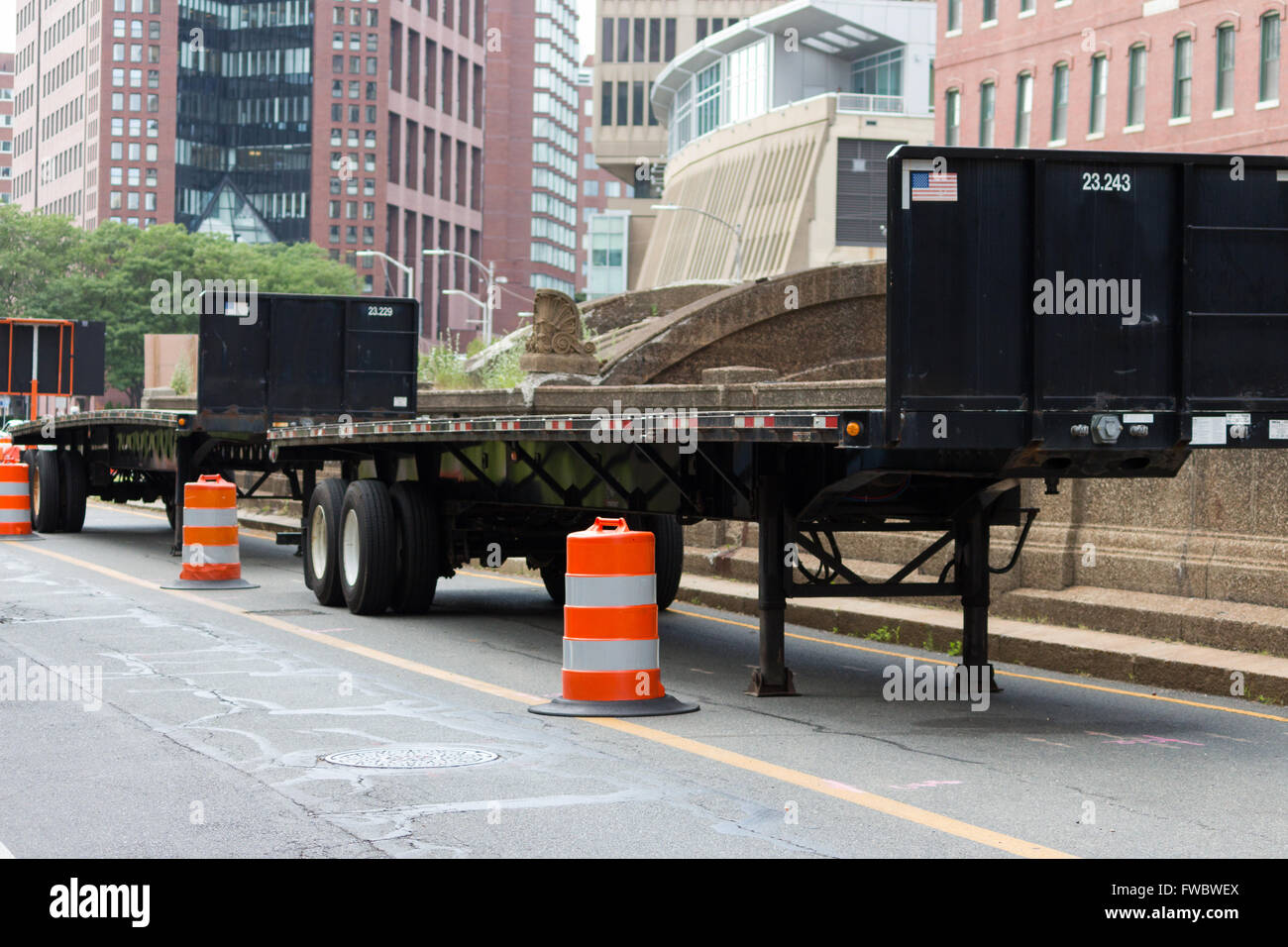 Construction business road block hi-res stock photography and images ...