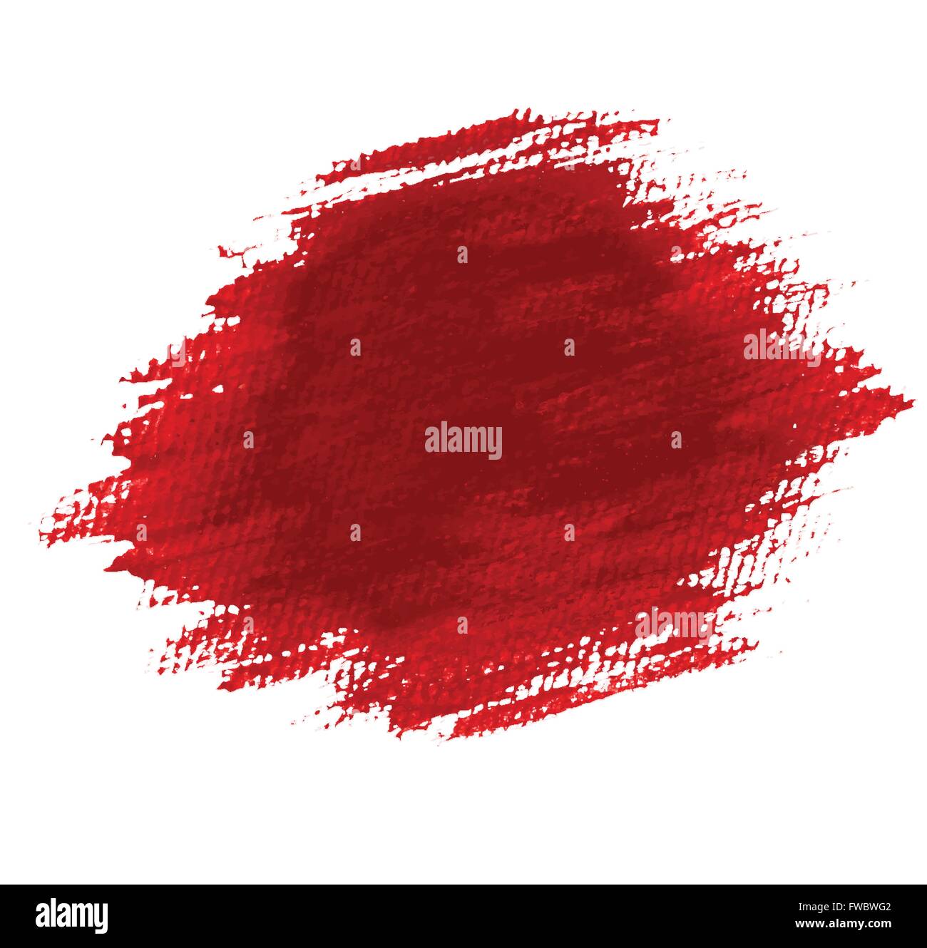 Abstract red grunge background. Vector illustration. crayons paint on ...