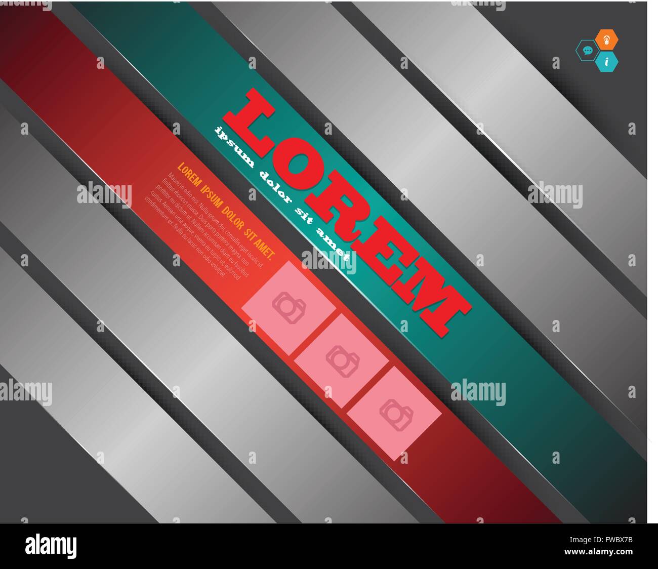 Bar gradient abstract vector background. Vector illustration Stock ...