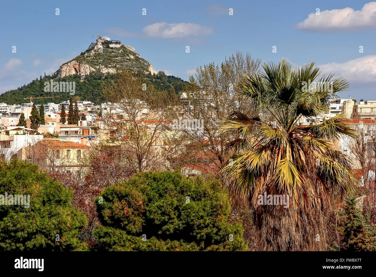 Athens lycabettus hill hi-res stock photography and images - Alamy