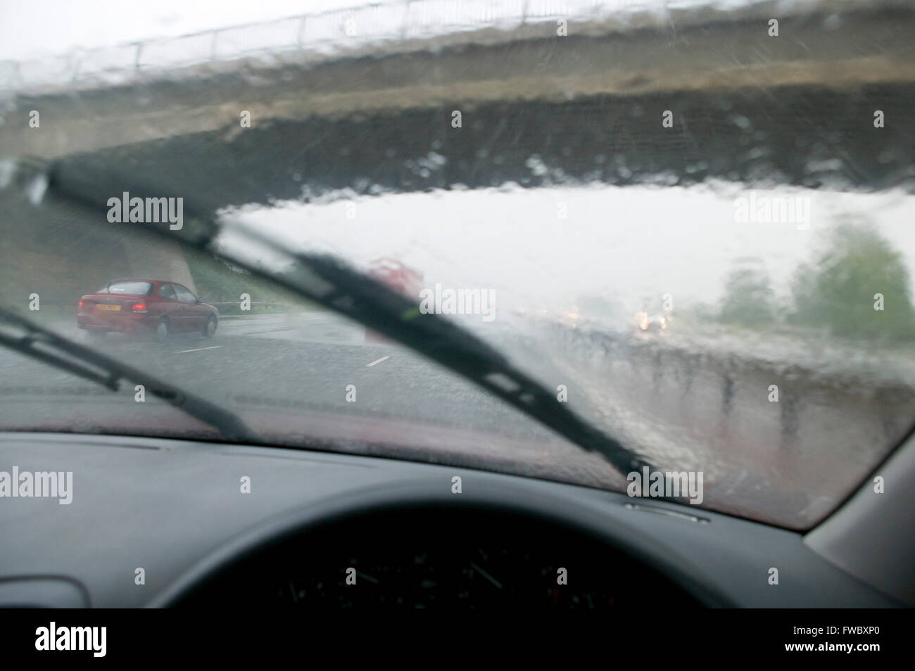 Motorway during rain hi-res stock photography and images - Alamy