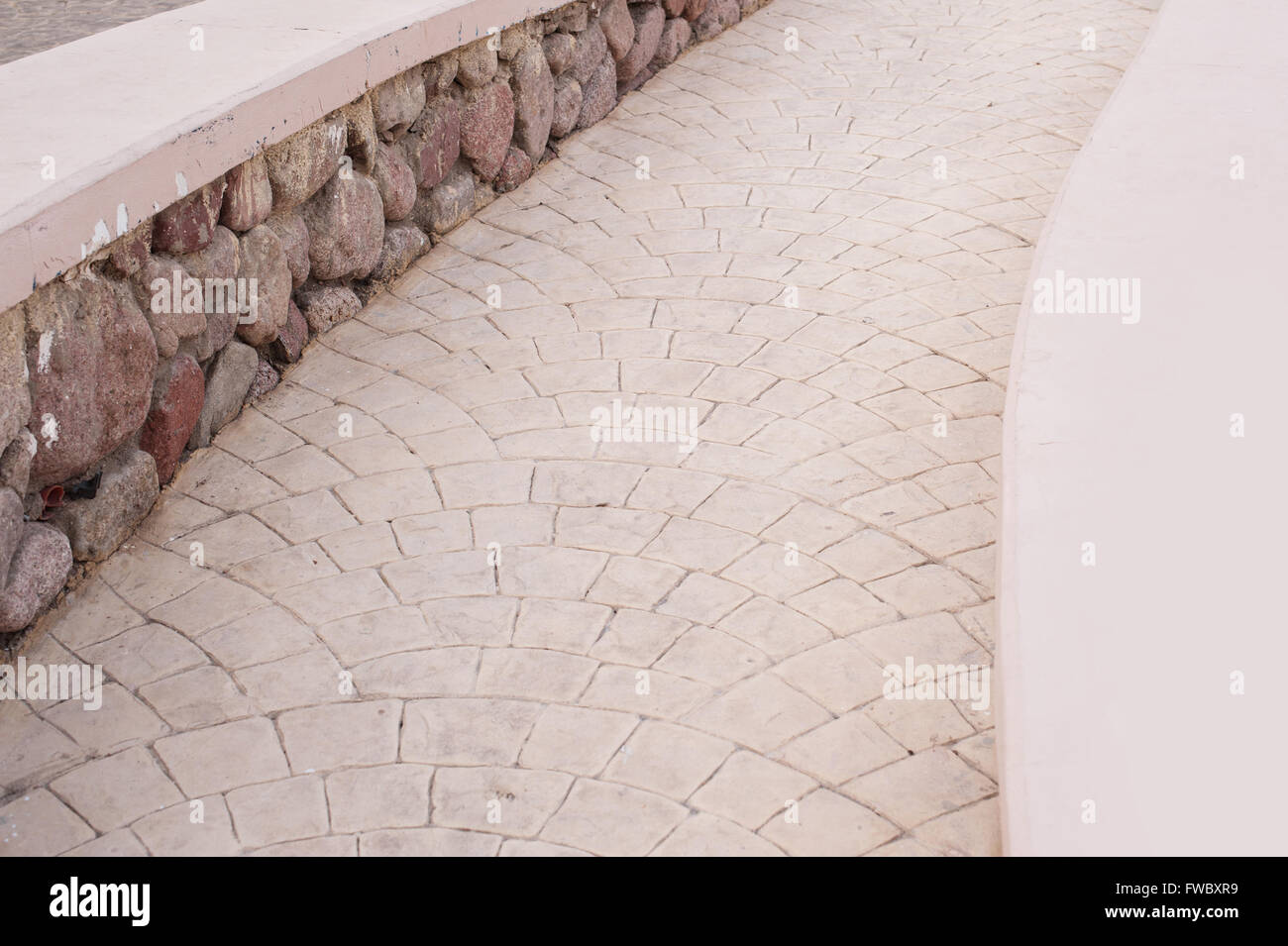 Beautiful stone road in hi-res stock photography and images - Alamy