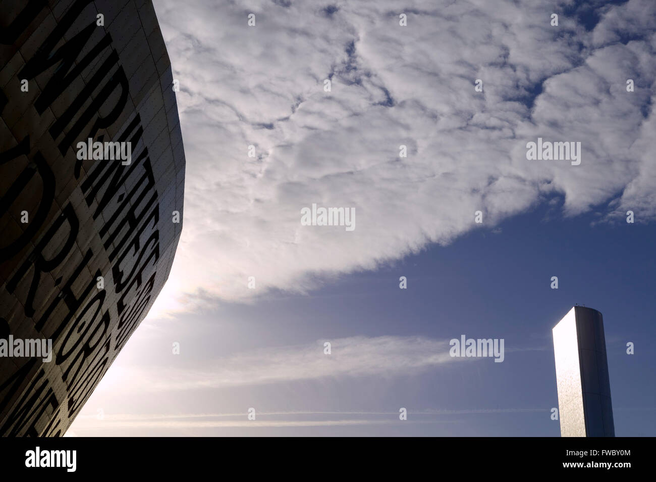 Welsh national opera house Stock Photo - Alamy