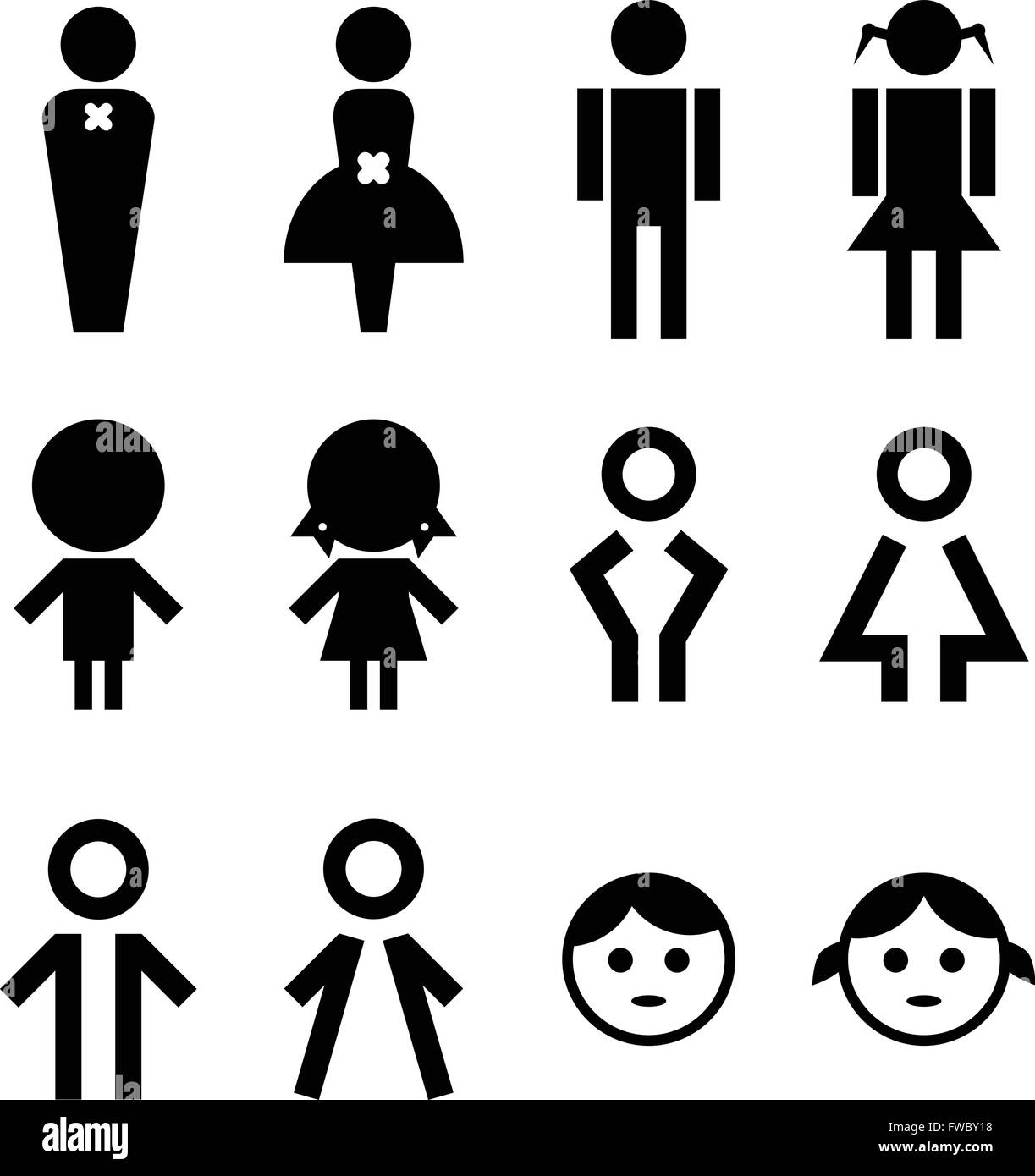 Pictogram Gender Stock Photos & Pictogram Gender Stock Images - Alamy