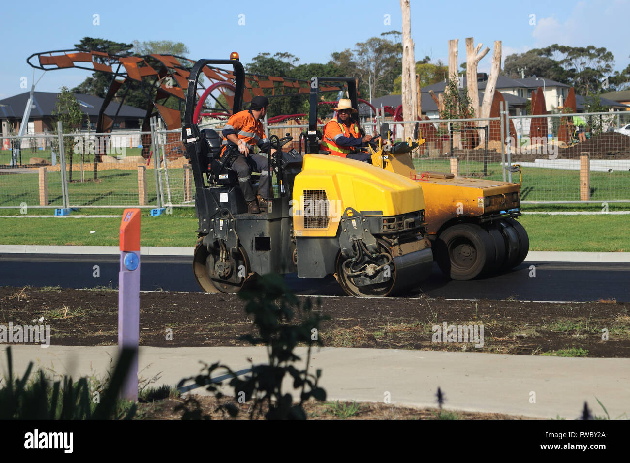 Asphalt road technology hi-res stock photography and images - Alamy