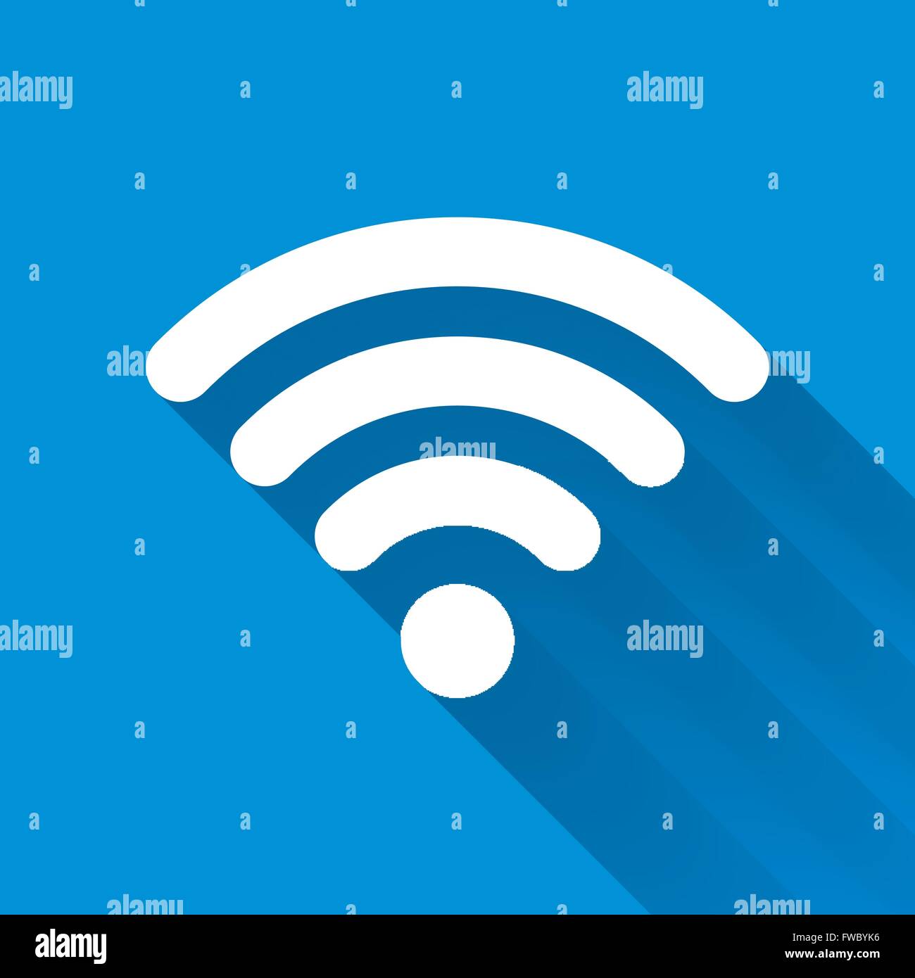 Wifi antenna icon white hi-res stock photography and images - Alamy
