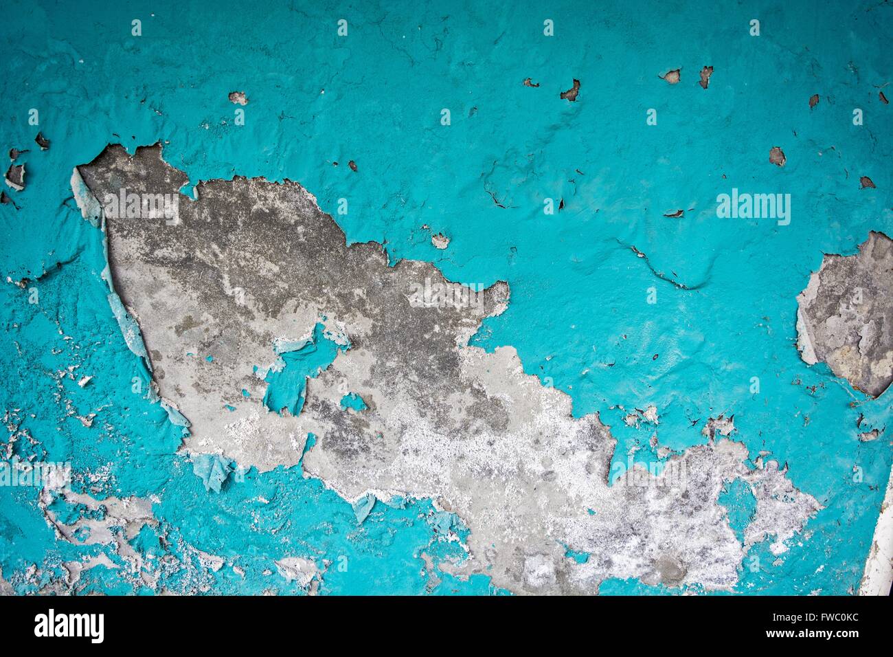 Old house wall with damaged paint Stock Photo - Alamy