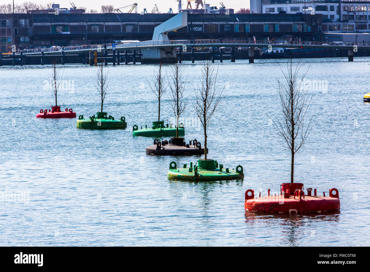 Art Action Dobberend Bos, of artists from Rotterdam, a forest of ...