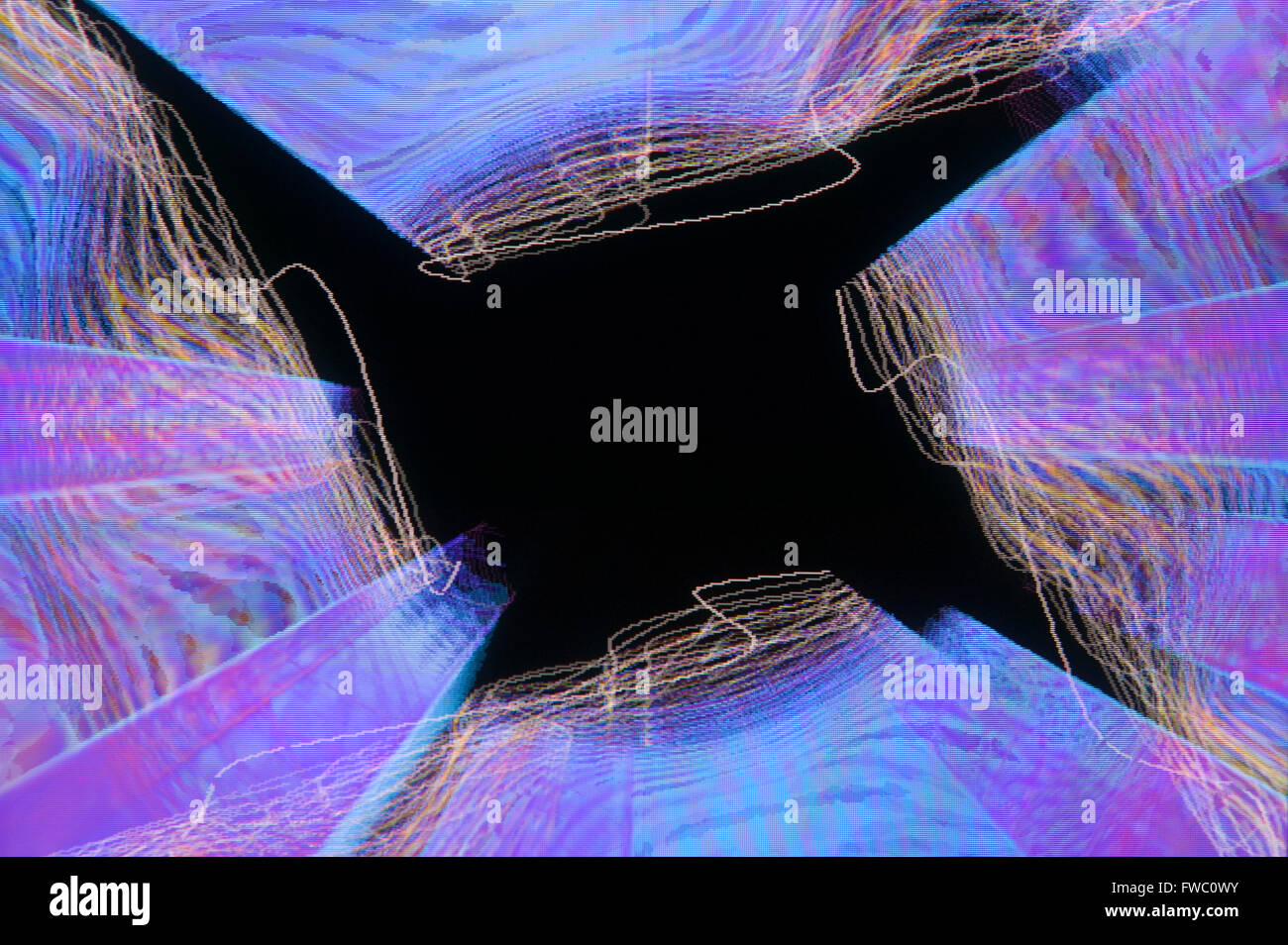 Computer screen generated fractal pictures Stock Photo - Alamy