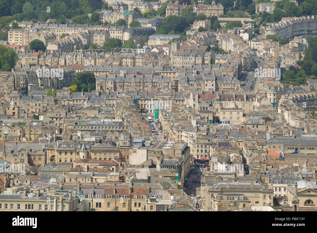 Bath city landscape Stock Photo - Alamy
