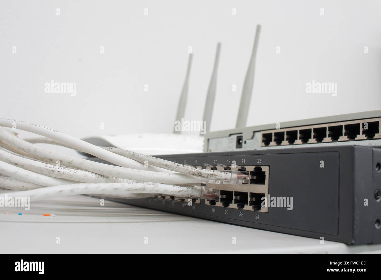 Some technicians have a tendency to use the terms router, switch and ...