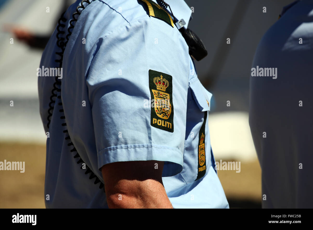 Danish police sign on hi-res stock photography and images - Alamy