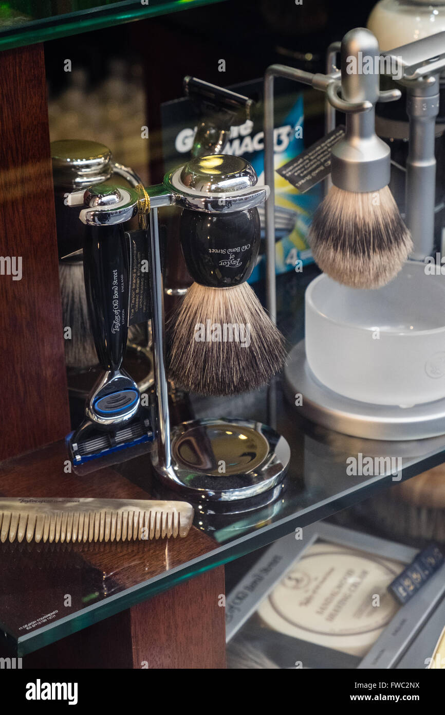 Taylor of Old Bond Street Luxury shop window on Jermyn Street in London ...