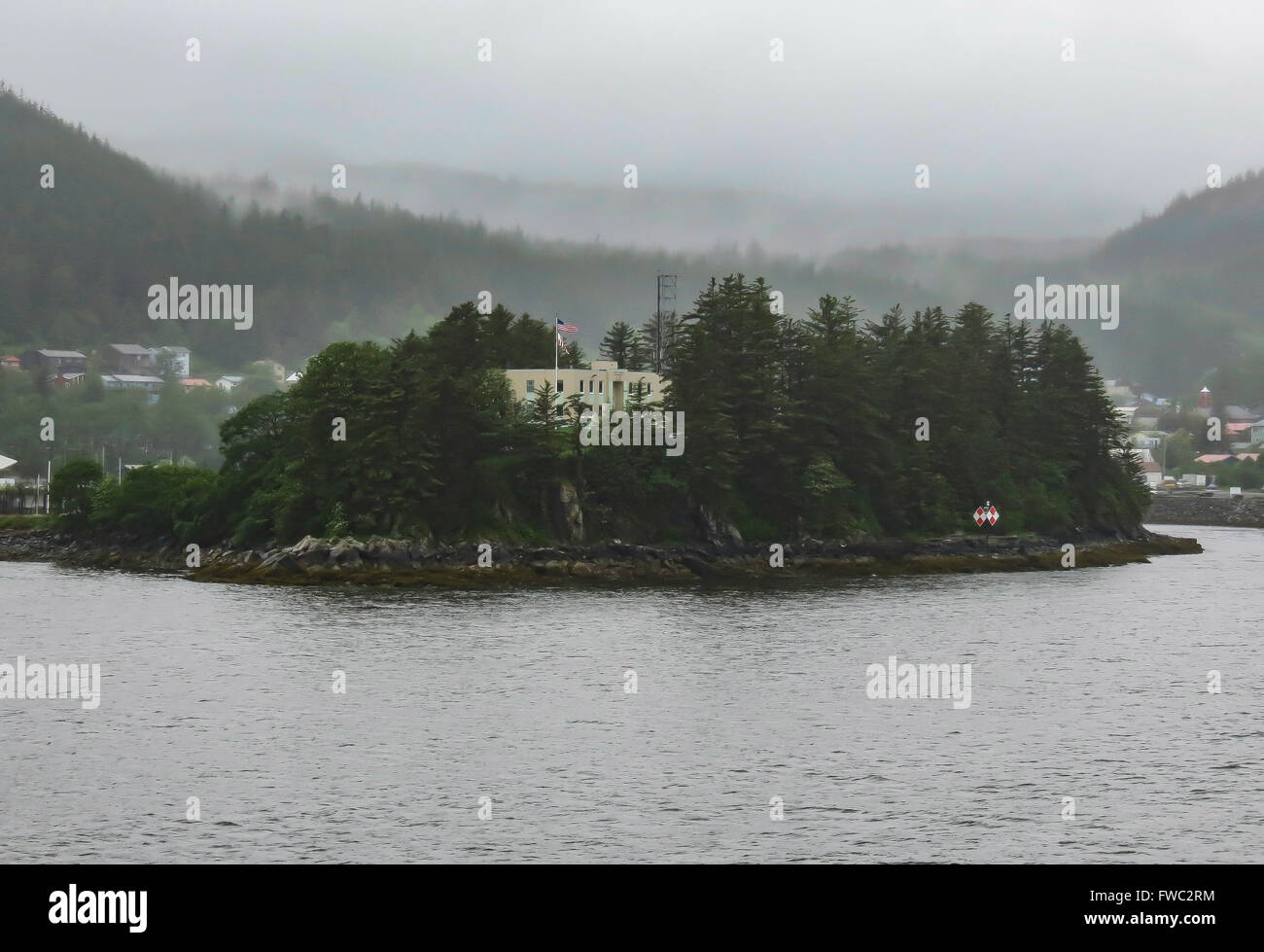 Entering the harbor in Juneau, Alaska Stock Photo - Alamy