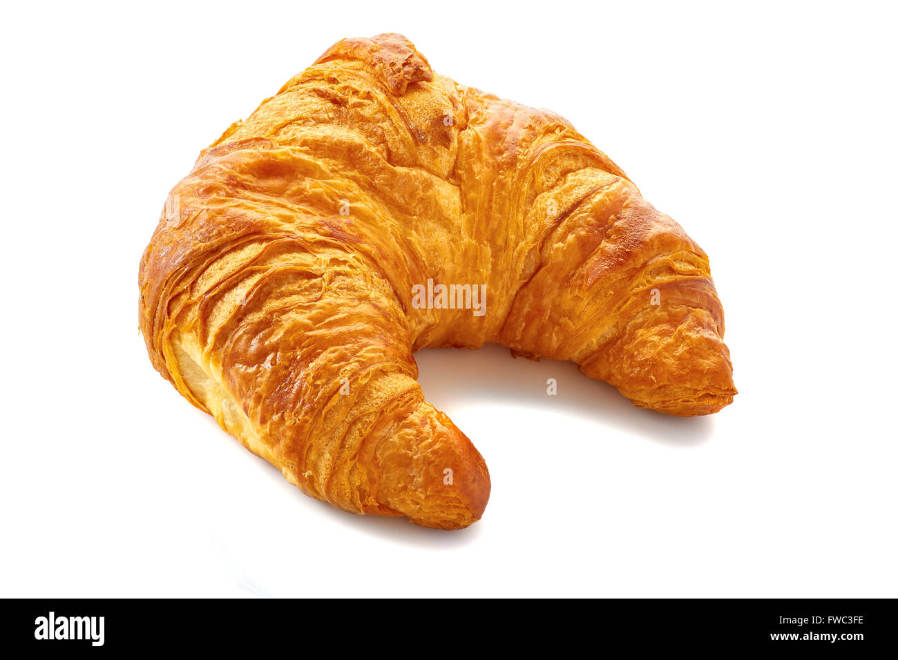Fresh crust sweet croissant Cut Out Stock Images & Pictures - Alamy