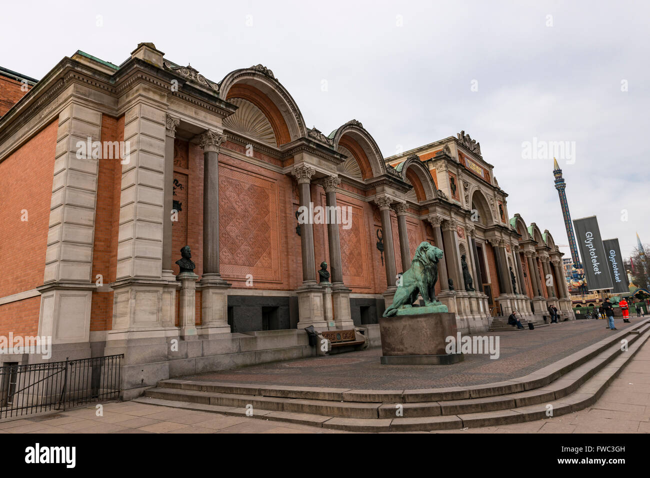 Carlsberg glyptotek museum copenhagen hi-res stock photography and ...