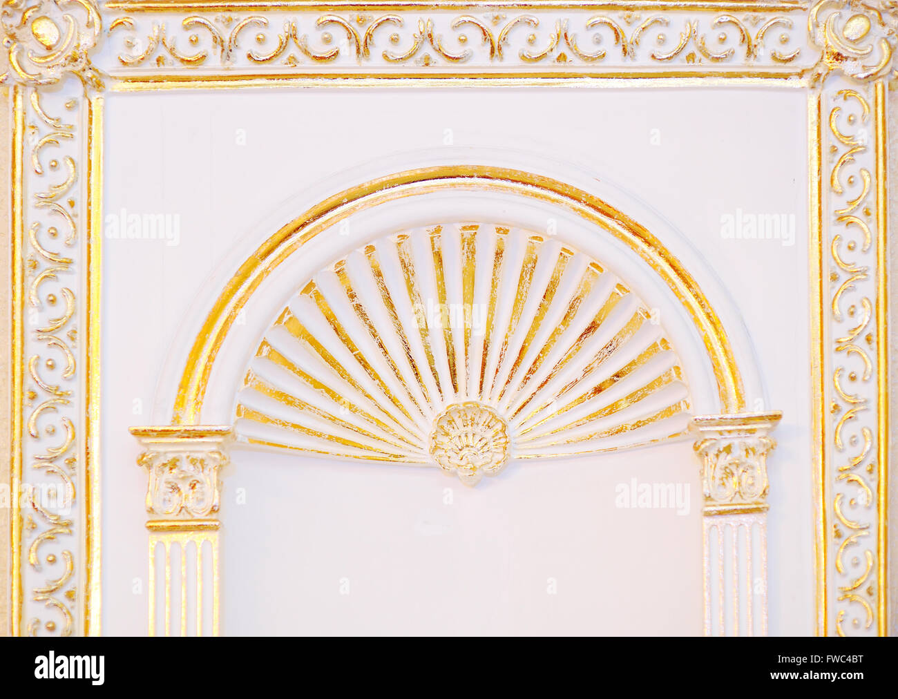 High detailed islamic art arch architectural concept Stock Photo - Alamy