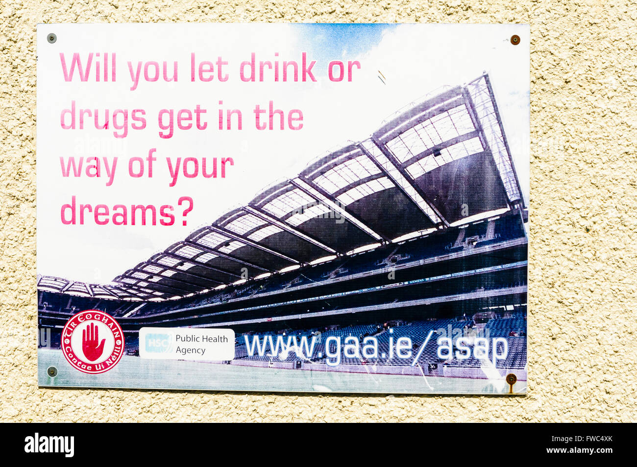 Drug warning poster hi-res stock photography and images - Alamy