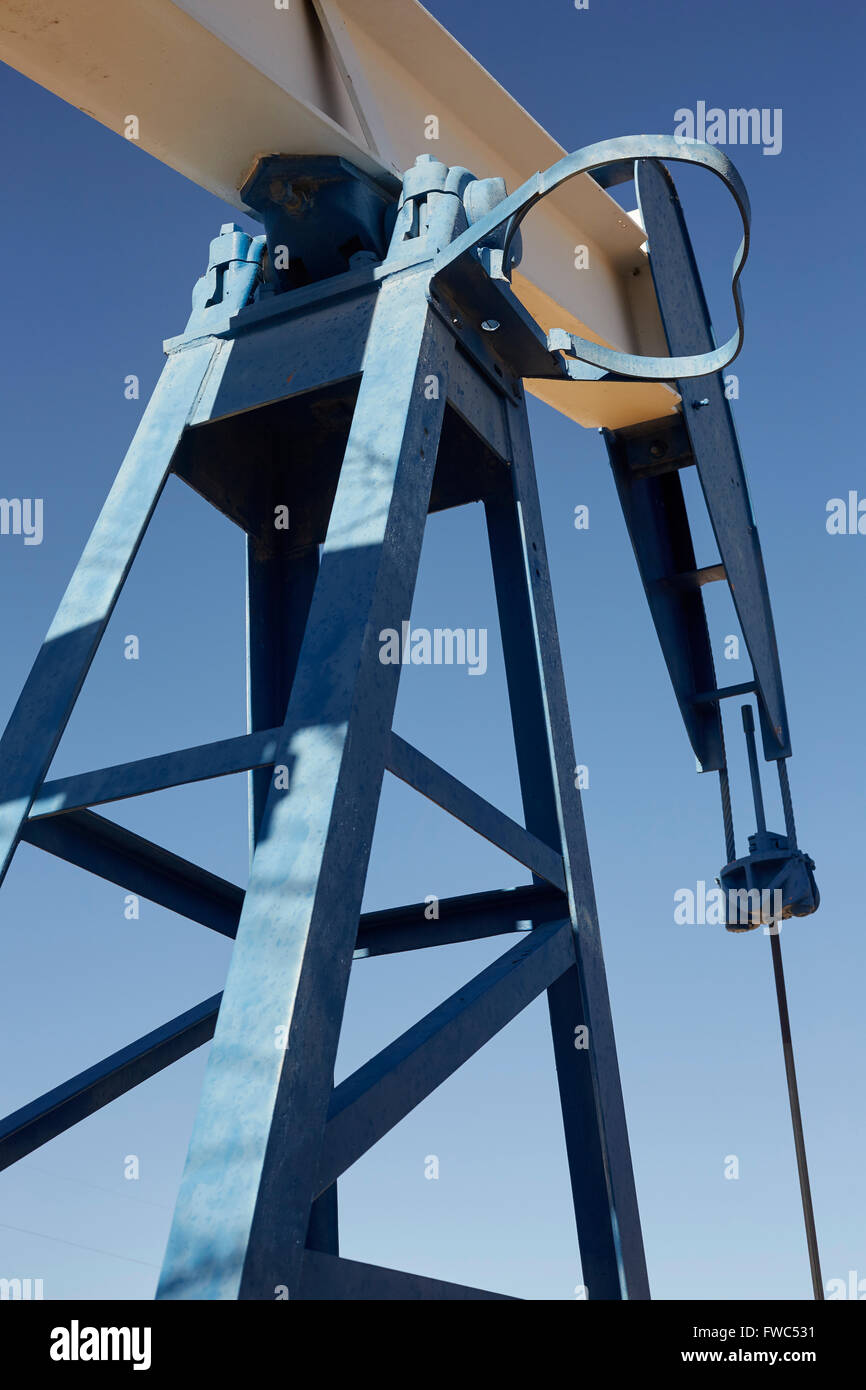 Oil Well, Fort Stockton, Texas, USA Stock Photo - Alamy