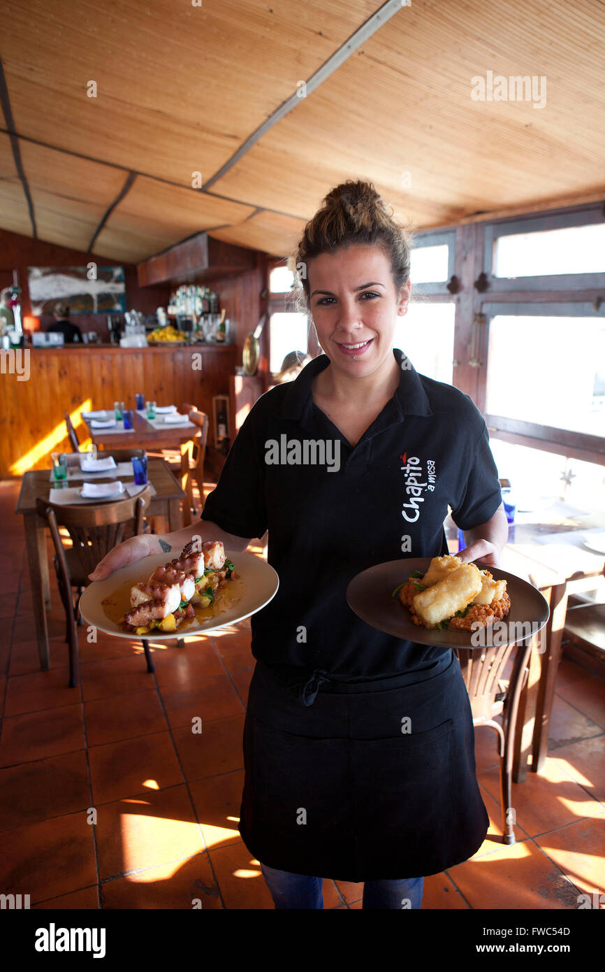 Lissabon: Chapito a Mesa restaurant Stock Photo - Alamy