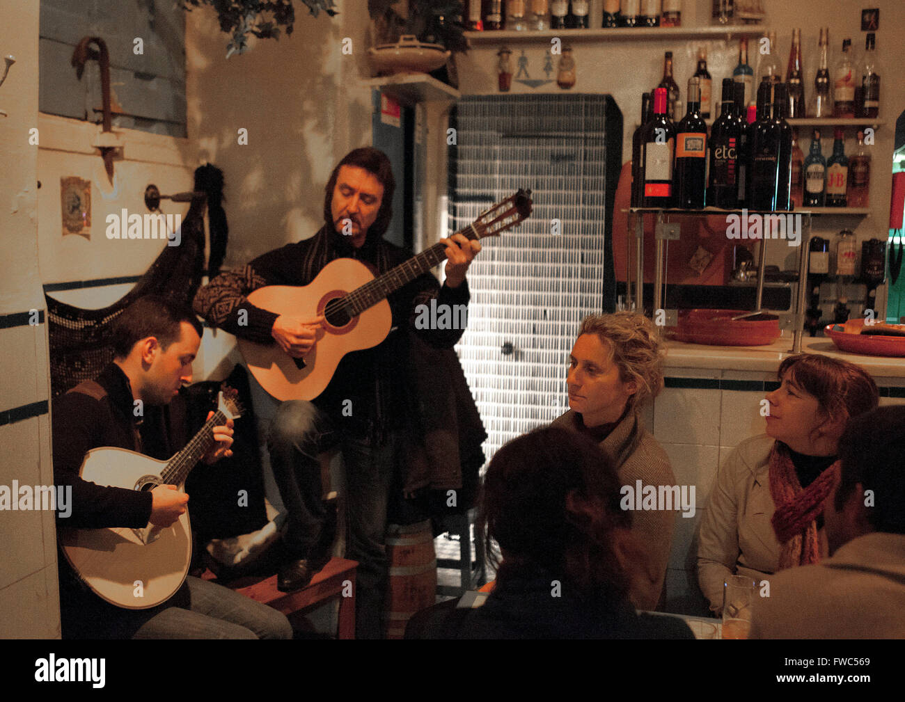 Lissabon: fado restaurant A Baiuca Stock Photo - Alamy
