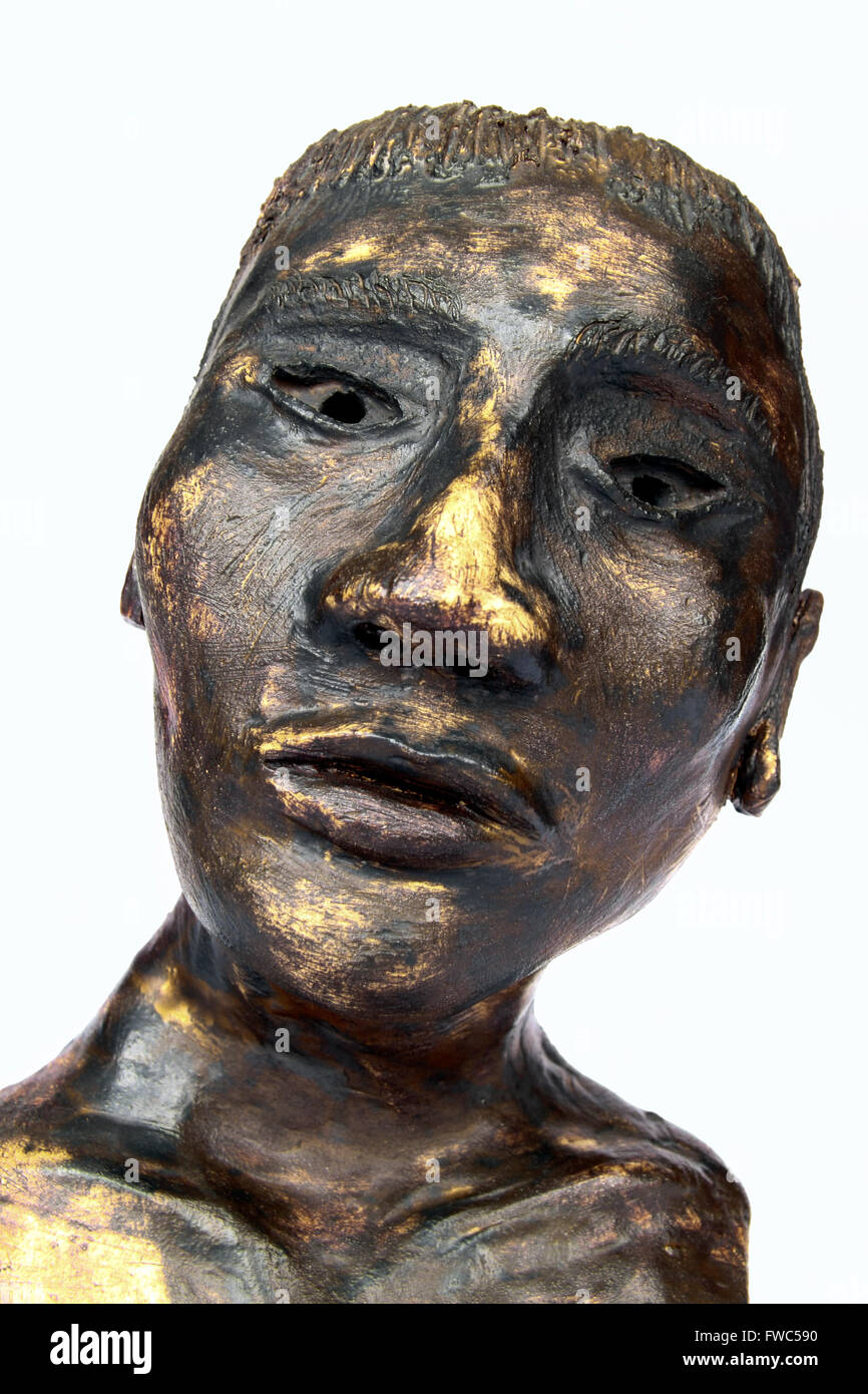 Pottery terracotta head hi-res stock photography and images - Alamy