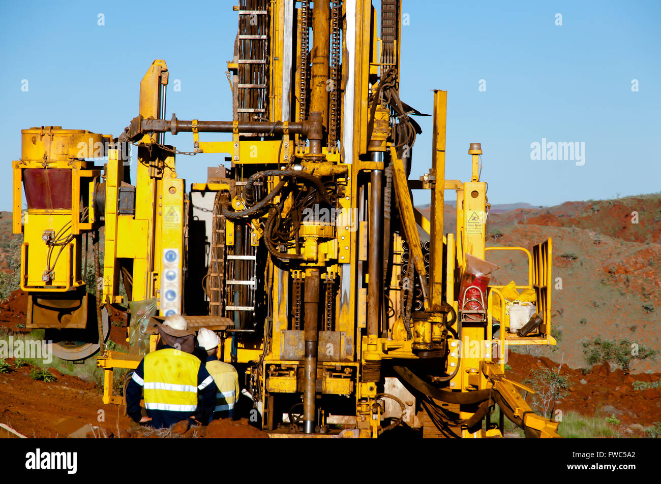 Mining drill rig hi-res stock photography and images - Alamy