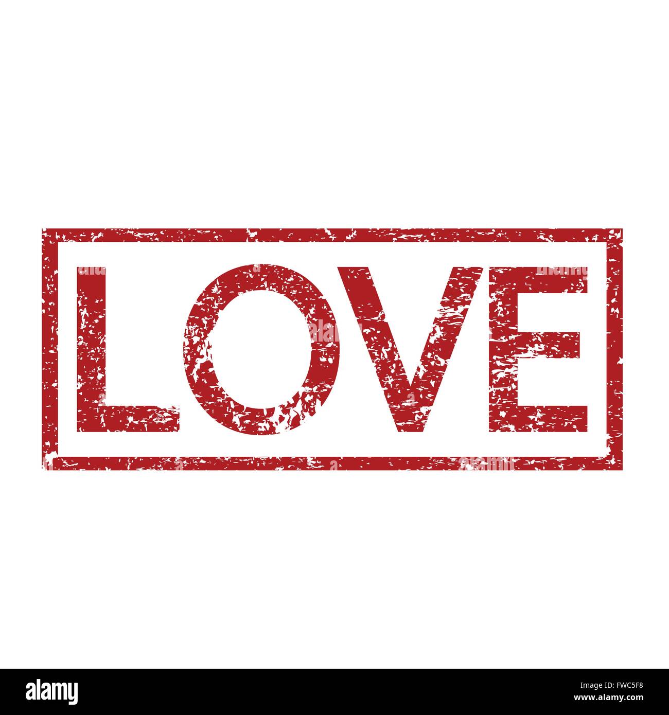 Love word illustration Stock Vector Image & Art - Alamy