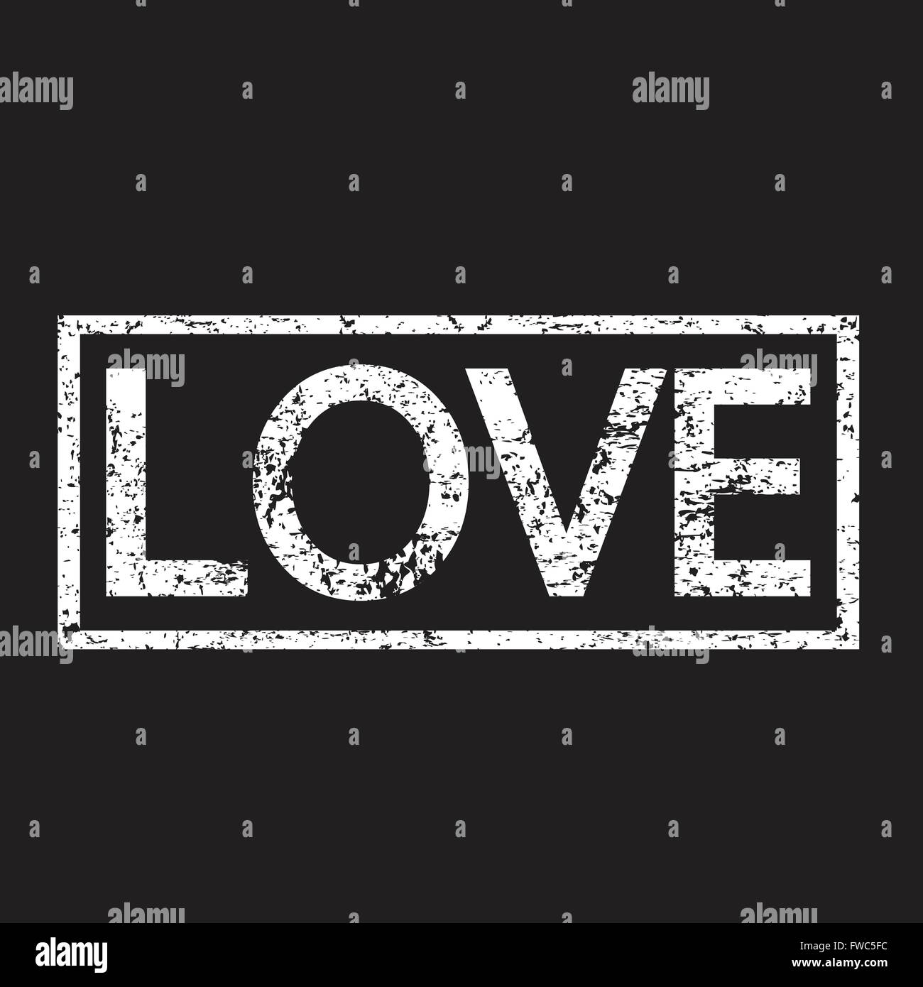 Love word illustration Stock Vector Image & Art - Alamy