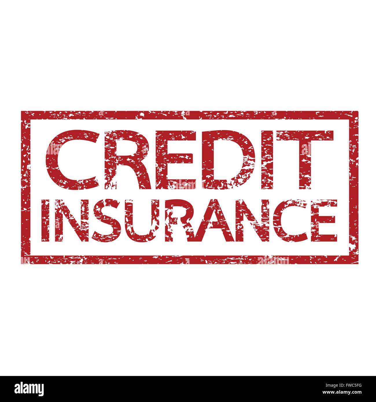 Credit Insurance text , Insurance word Stock Vector Image & Art - Alamy