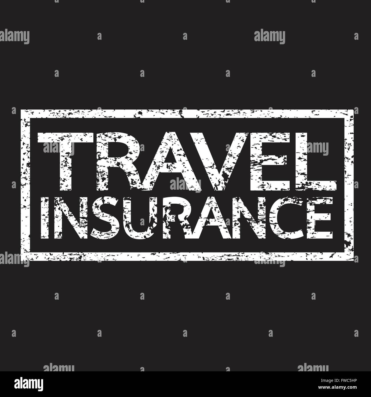 Travel insurance word Stock Vector Image & Art - Alamy
