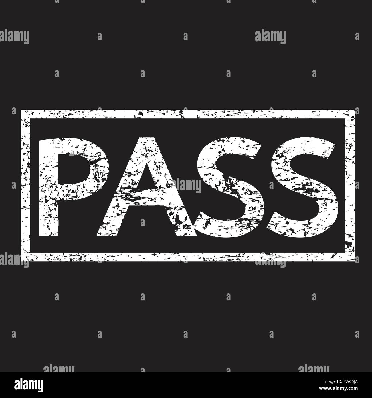 stamp pass text Stock Vector Image & Art - Alamy