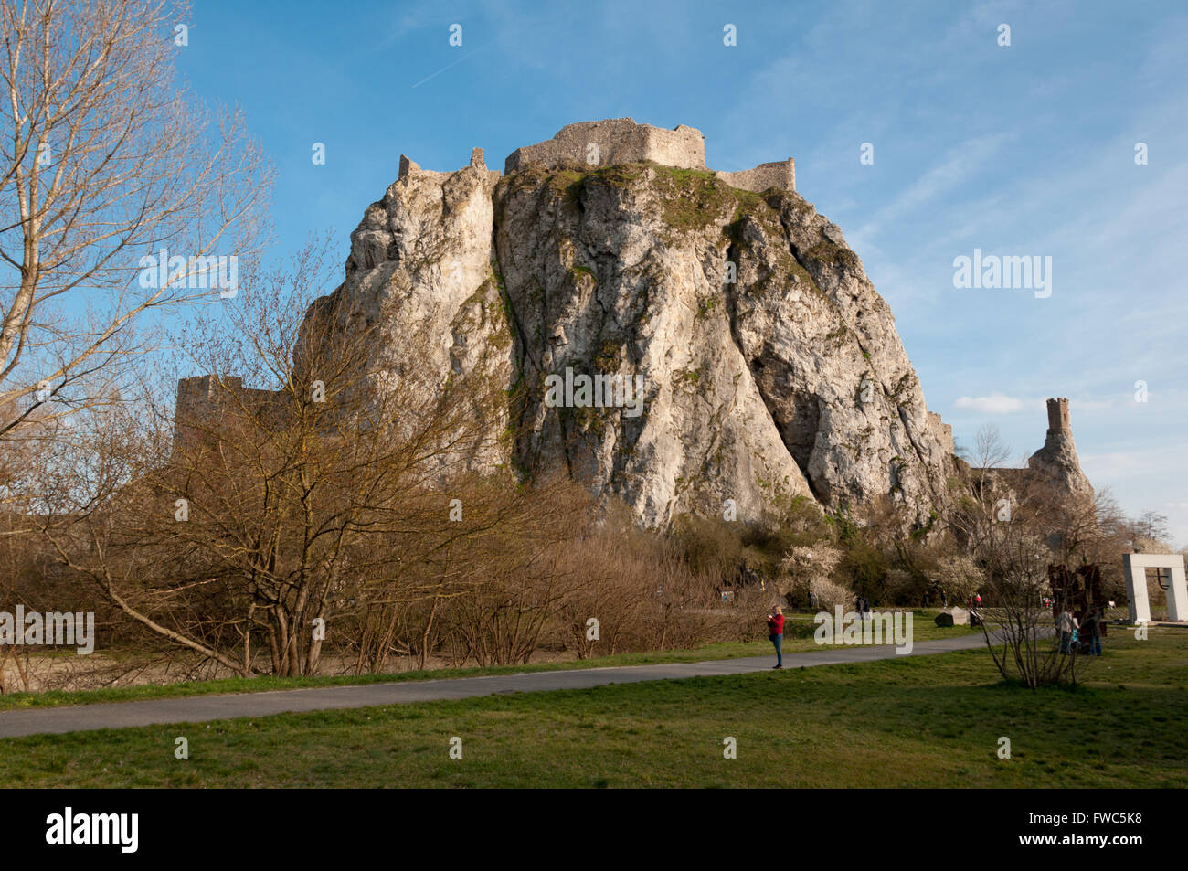 Devin castle ruins hi-res stock photography and images - Alamy