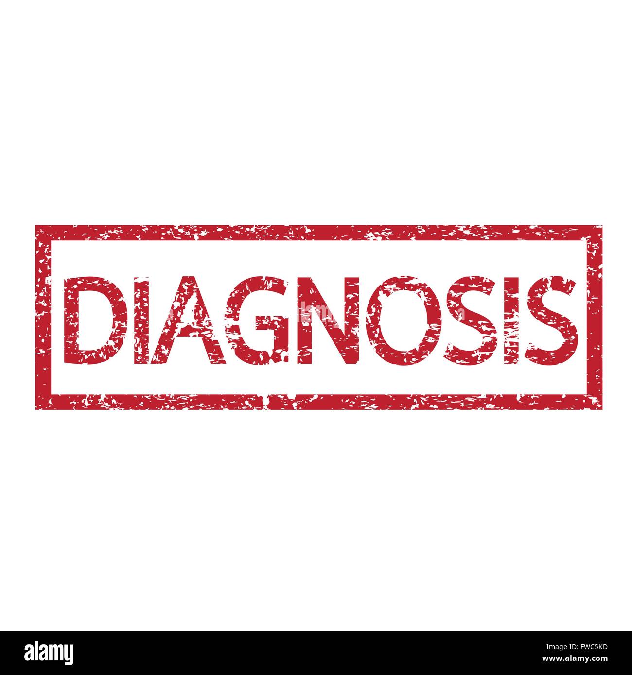 stamp diagnosis text Stock Vector Image & Art - Alamy