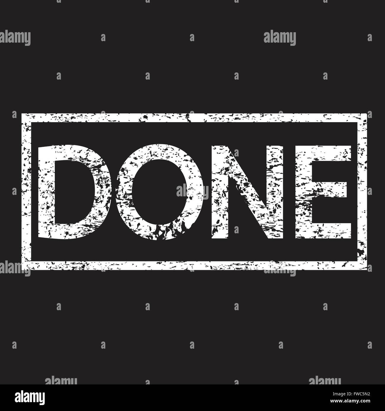 stamp done text Stock Vector Image & Art - Alamy