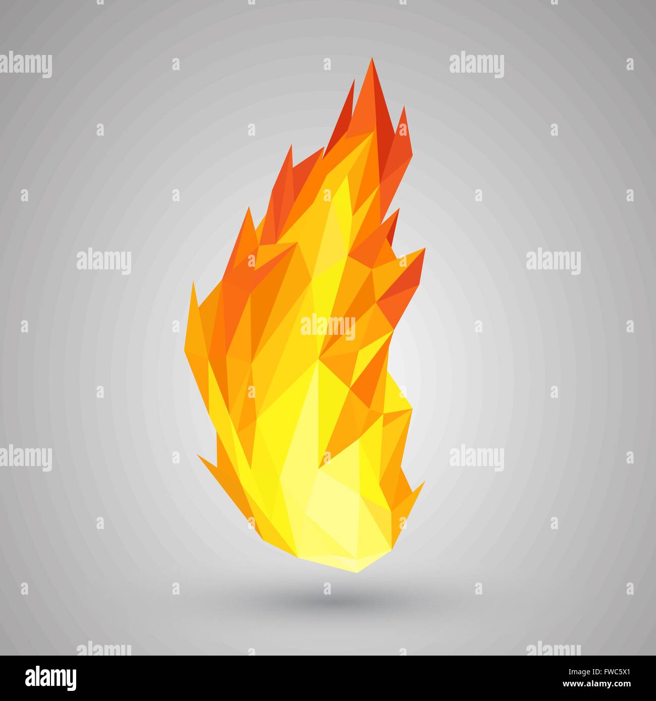 Creative fire background. Vector illustration Stock Vector Image & Art ...