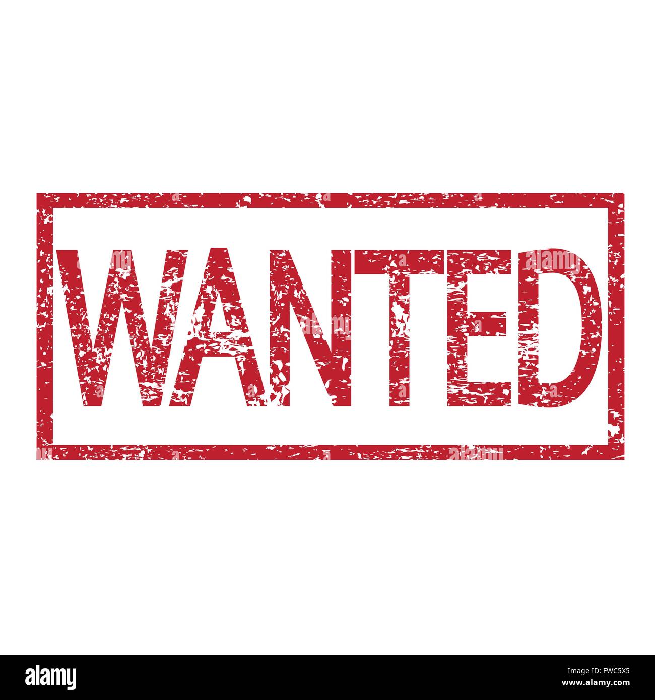 Most wanted word Stock Vector Images - Alamy