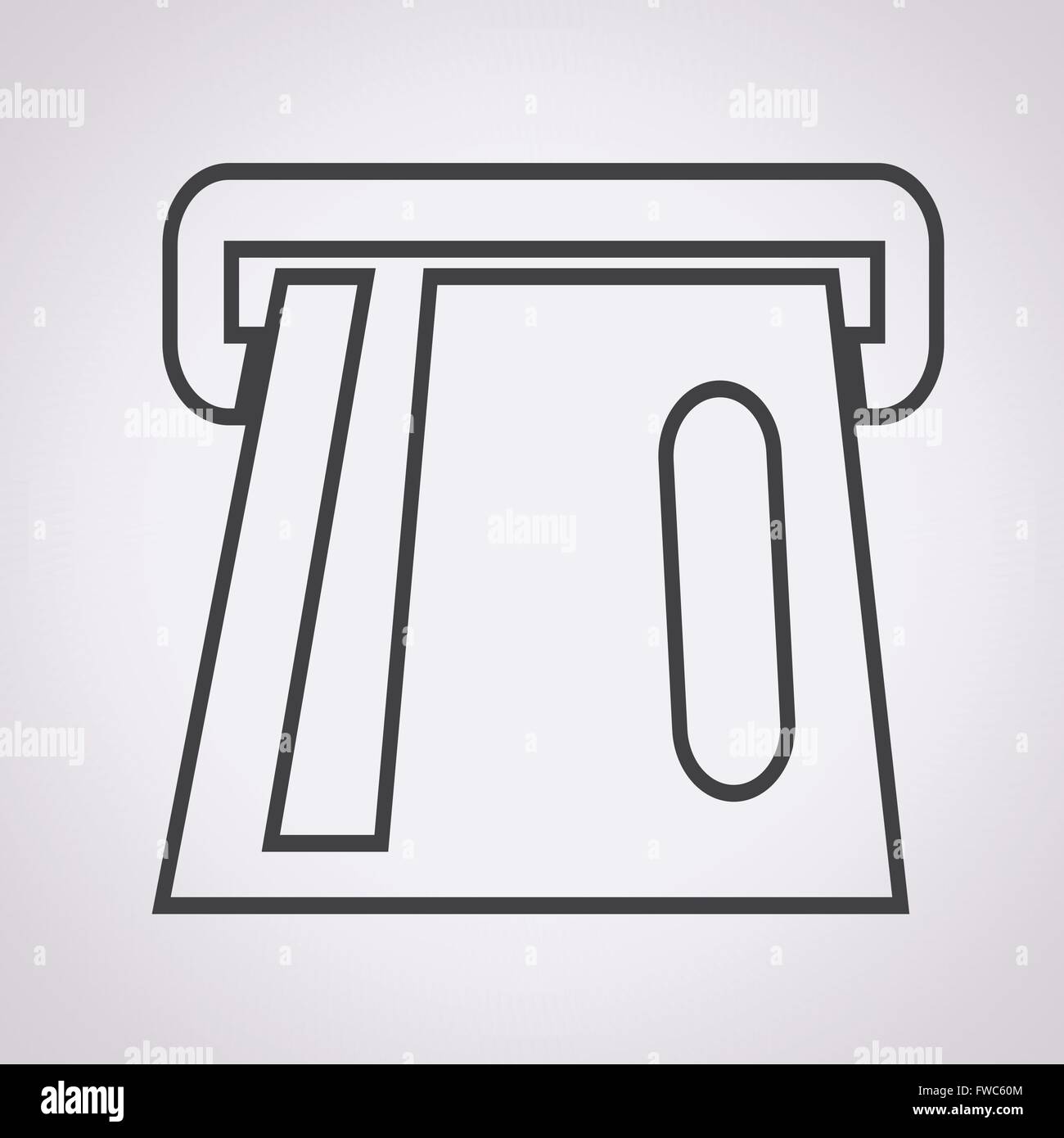 Atm Icon atm card slot icon Stock Vector Image & Art - Alamy