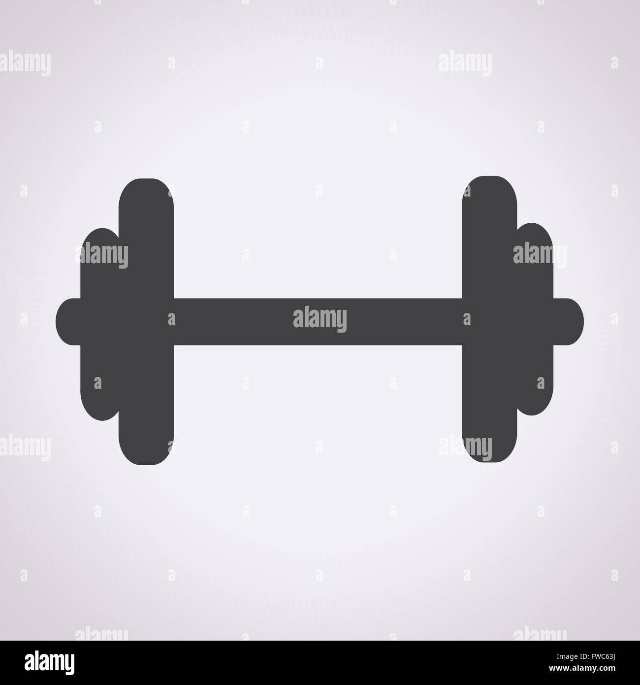 Dumbbell vector icon Stock Vector Image & Art - Alamy