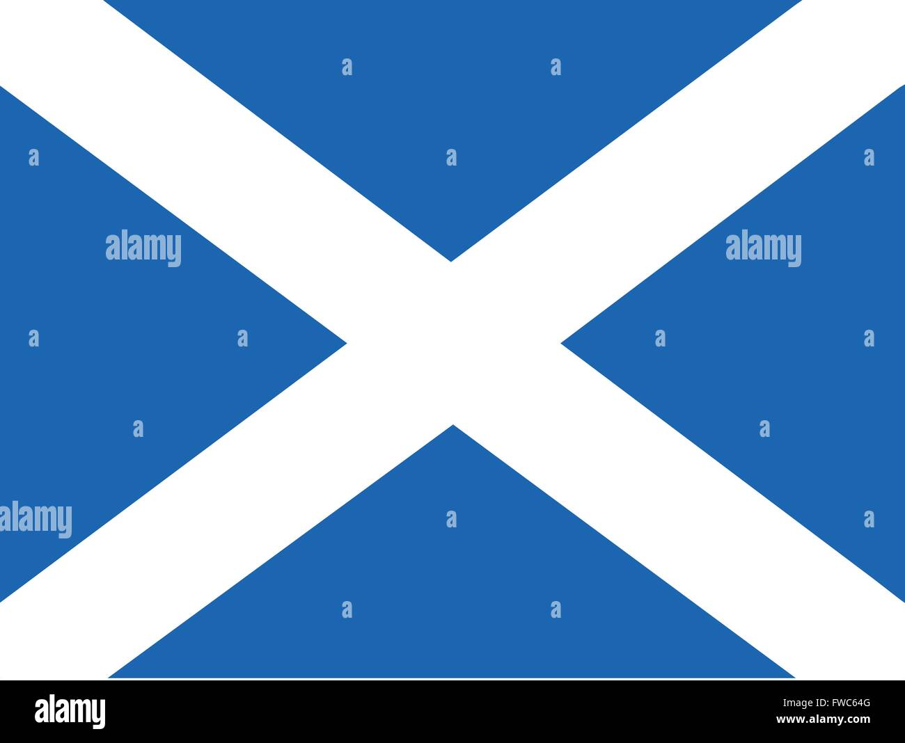 Flag of Scotland Stock Vector Image & Art - Alamy