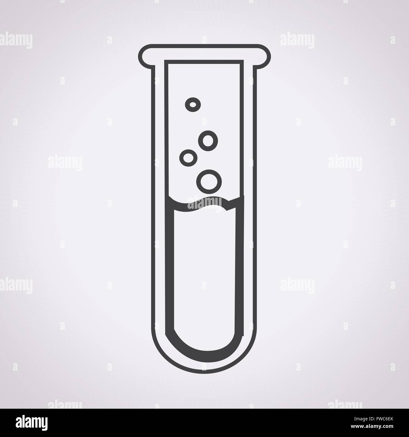 Lab Tube Icon ,test-tube icon Stock Vector Image & Art - Alamy