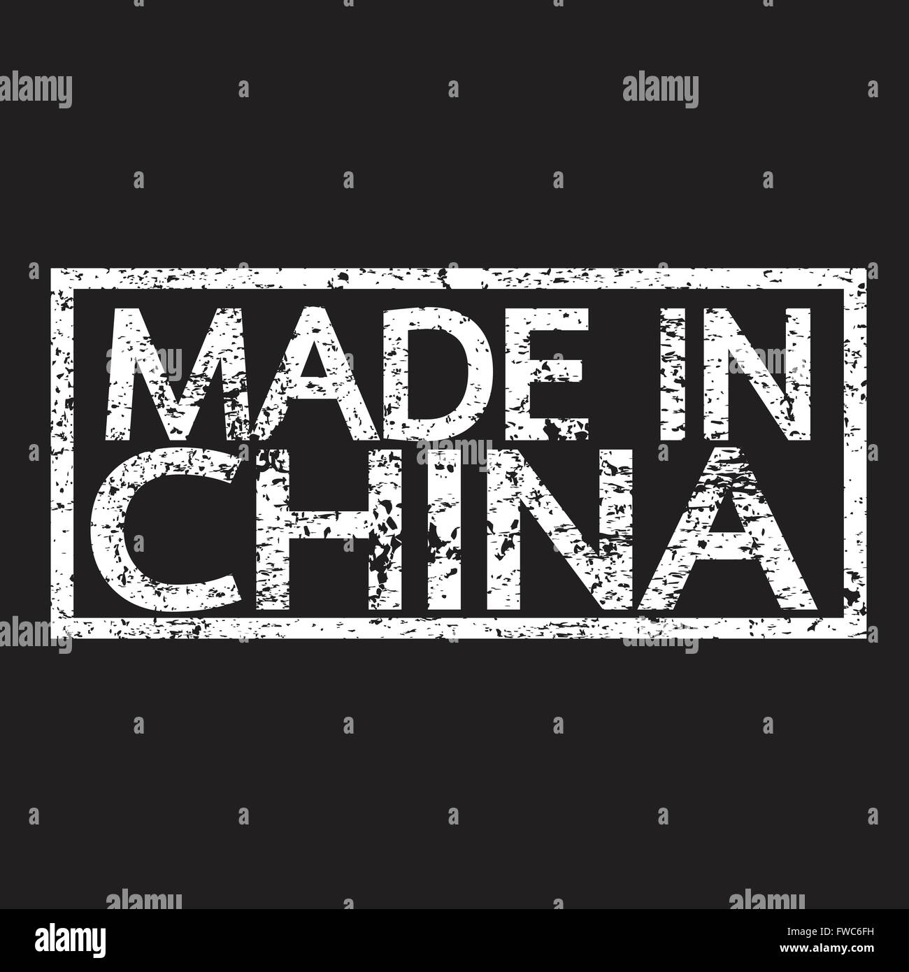China postage stamp Stock Vector Images - Alamy