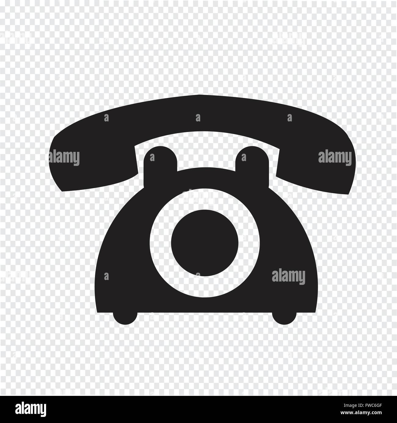 old phone icon Stock Vector Image & Art - Alamy