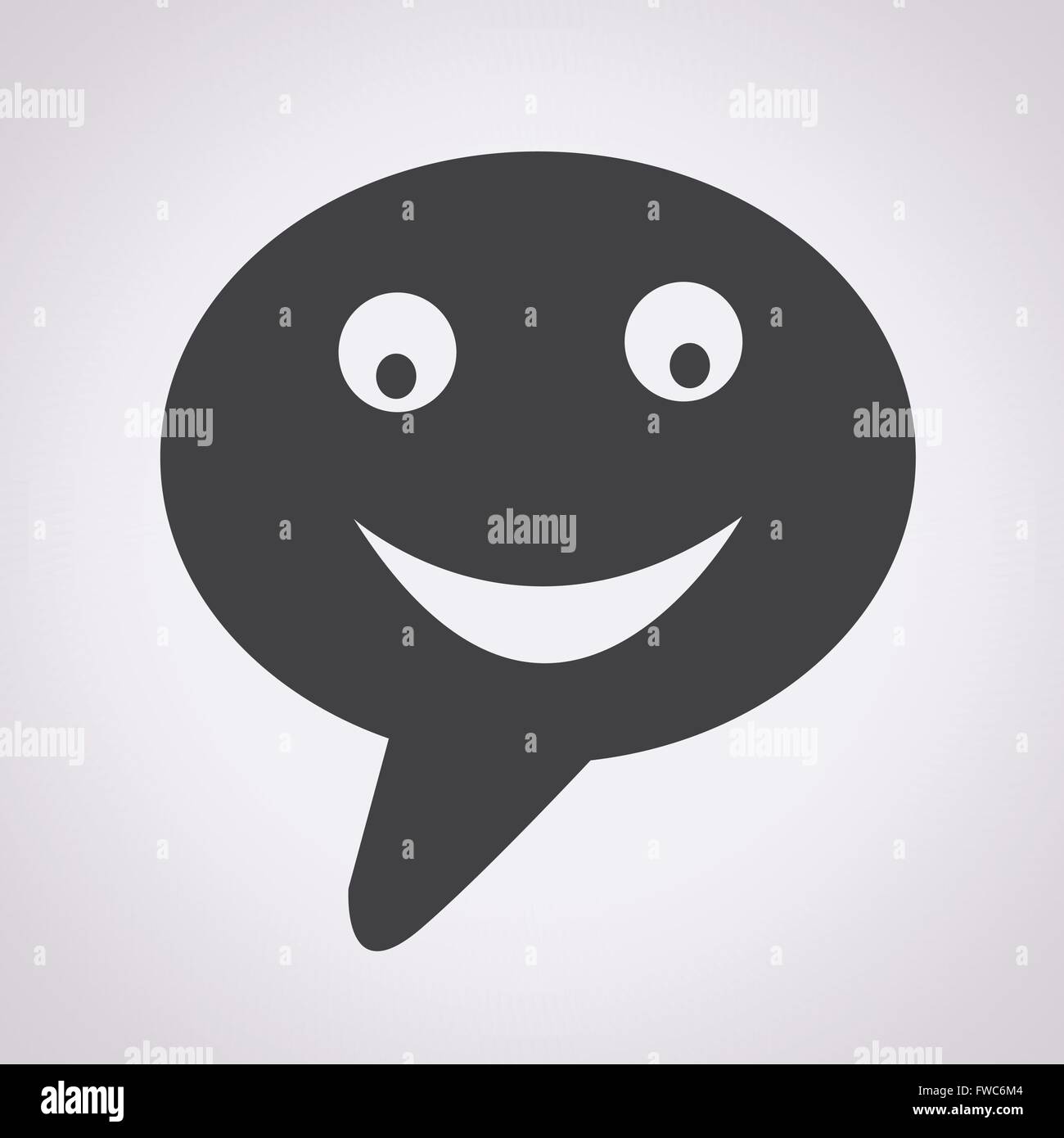 talking bubble icon Stock Vector Image & Art - Alamy