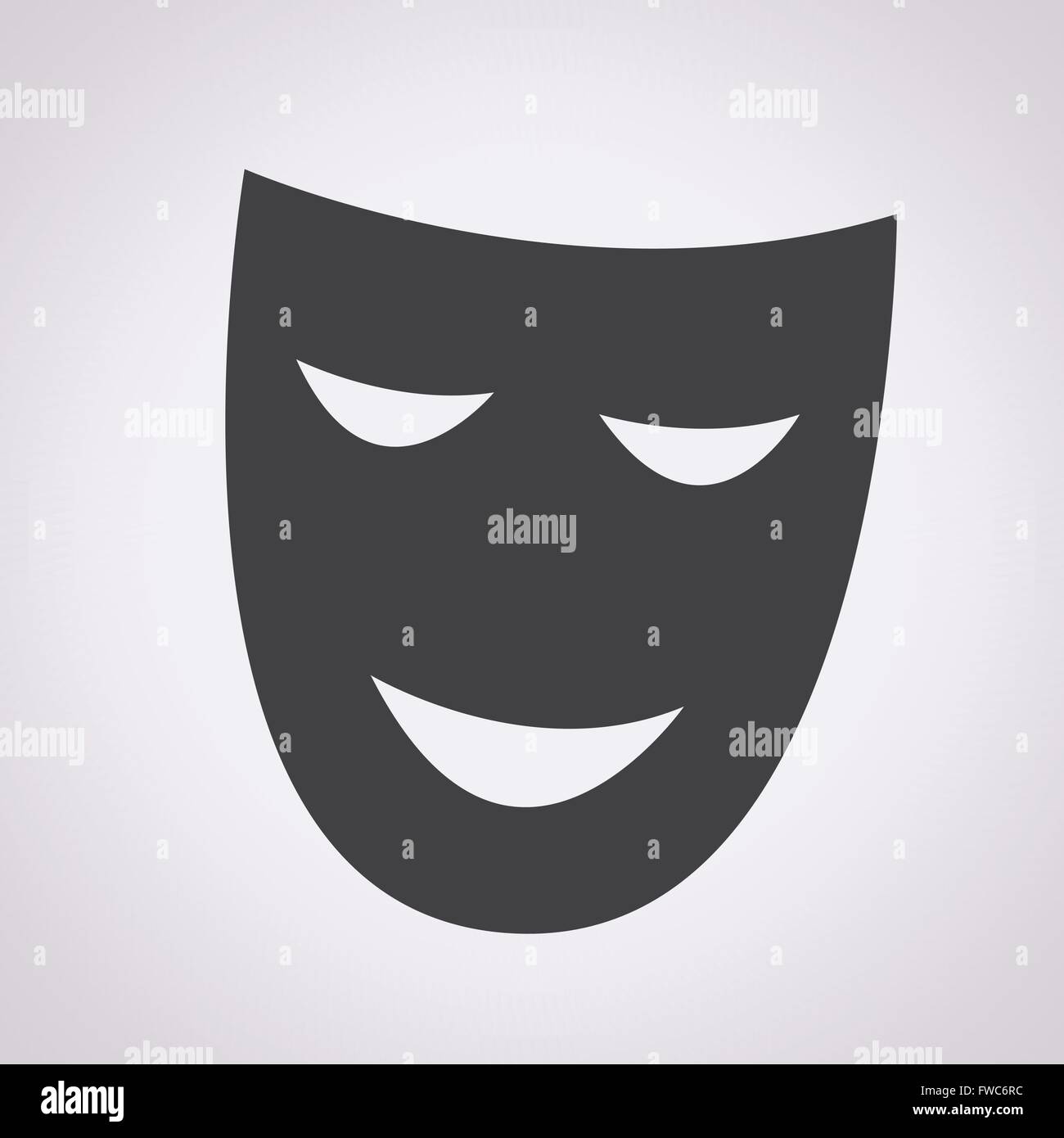 Actors masks stage Stock Vector Images - Alamy
