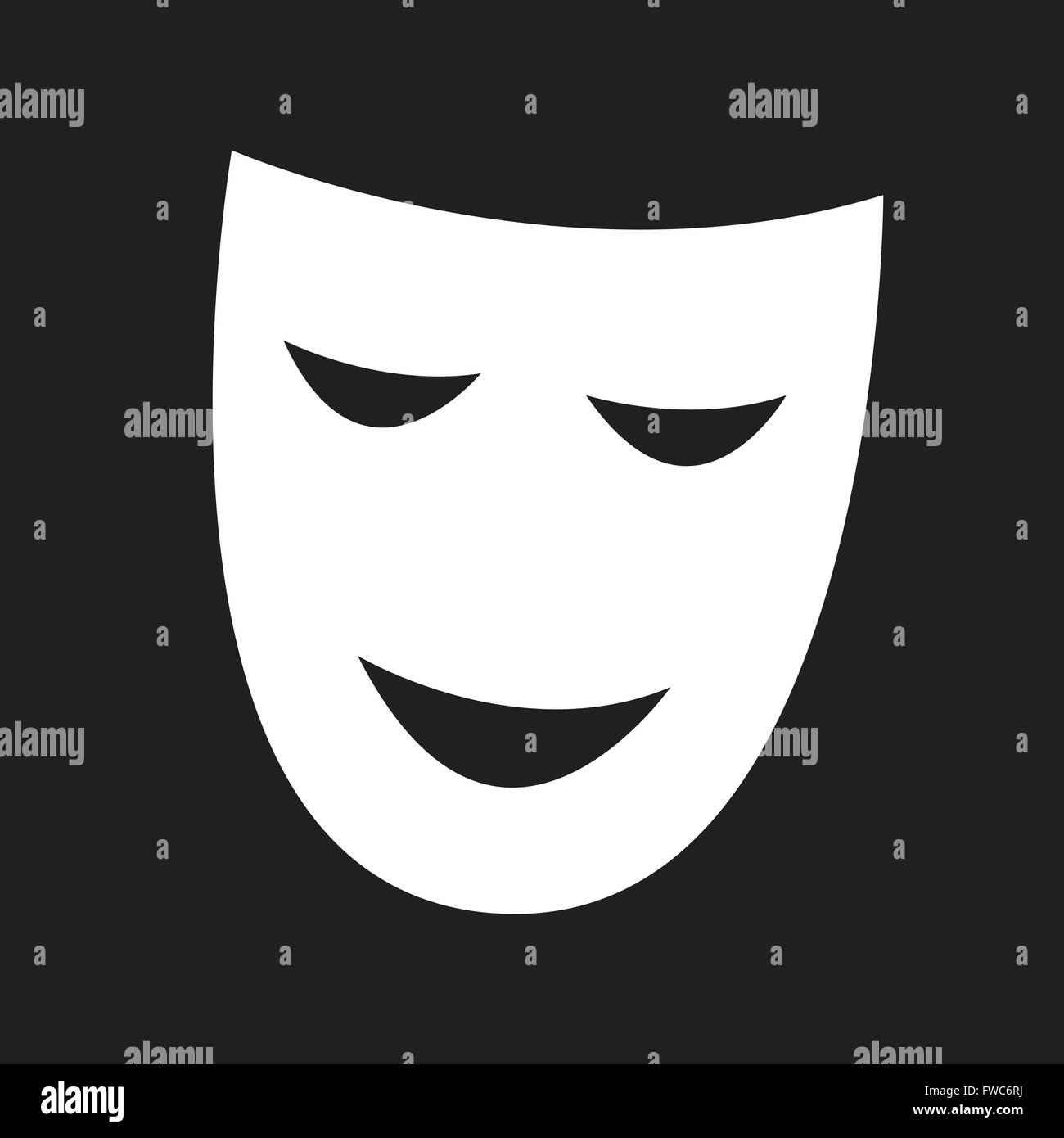 theatrical masks icon Stock Vector Image & Art - Alamy