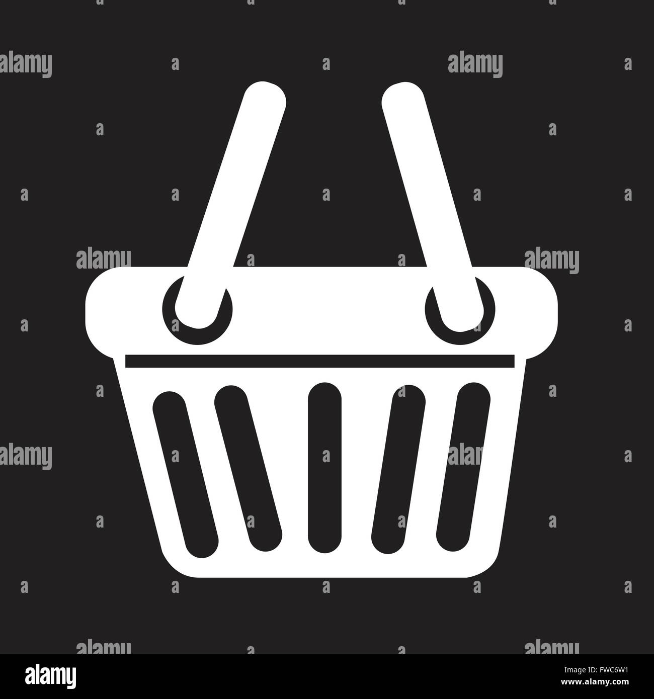 shopping basket icon Stock Vector Image & Art - Alamy
